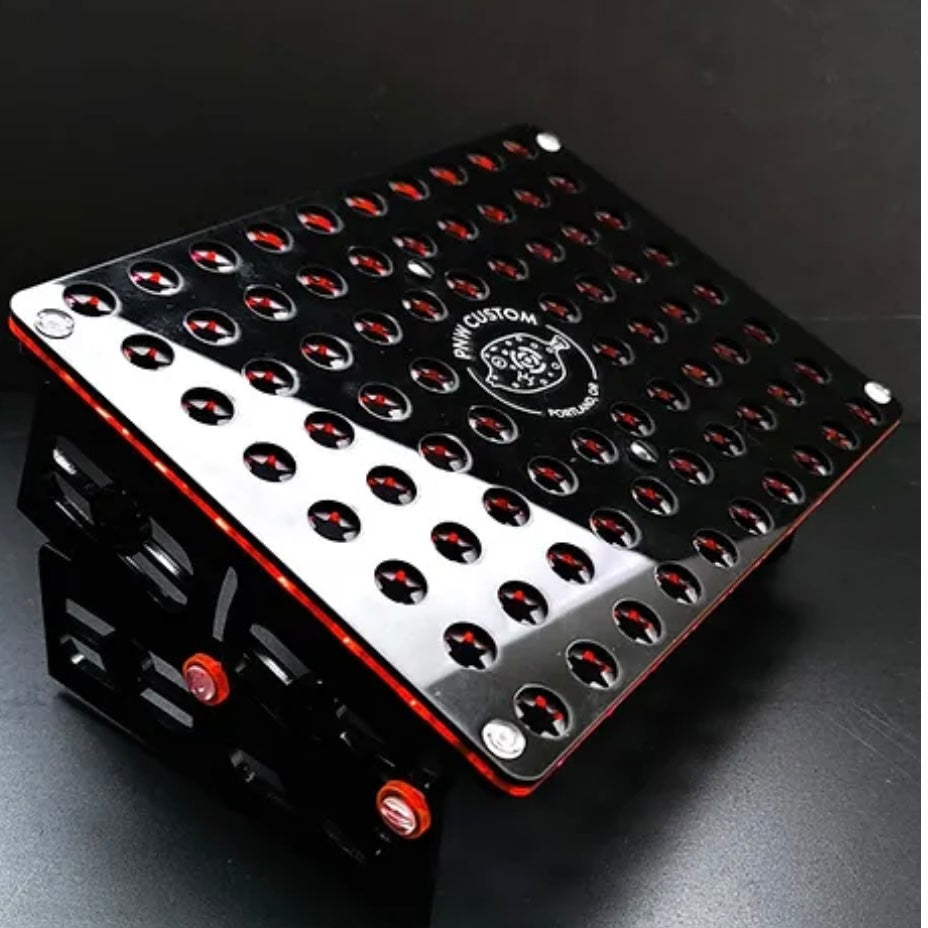PNW Custom Adjustable Frag Stand (76 Hole) – Barrier Reef Aquariums